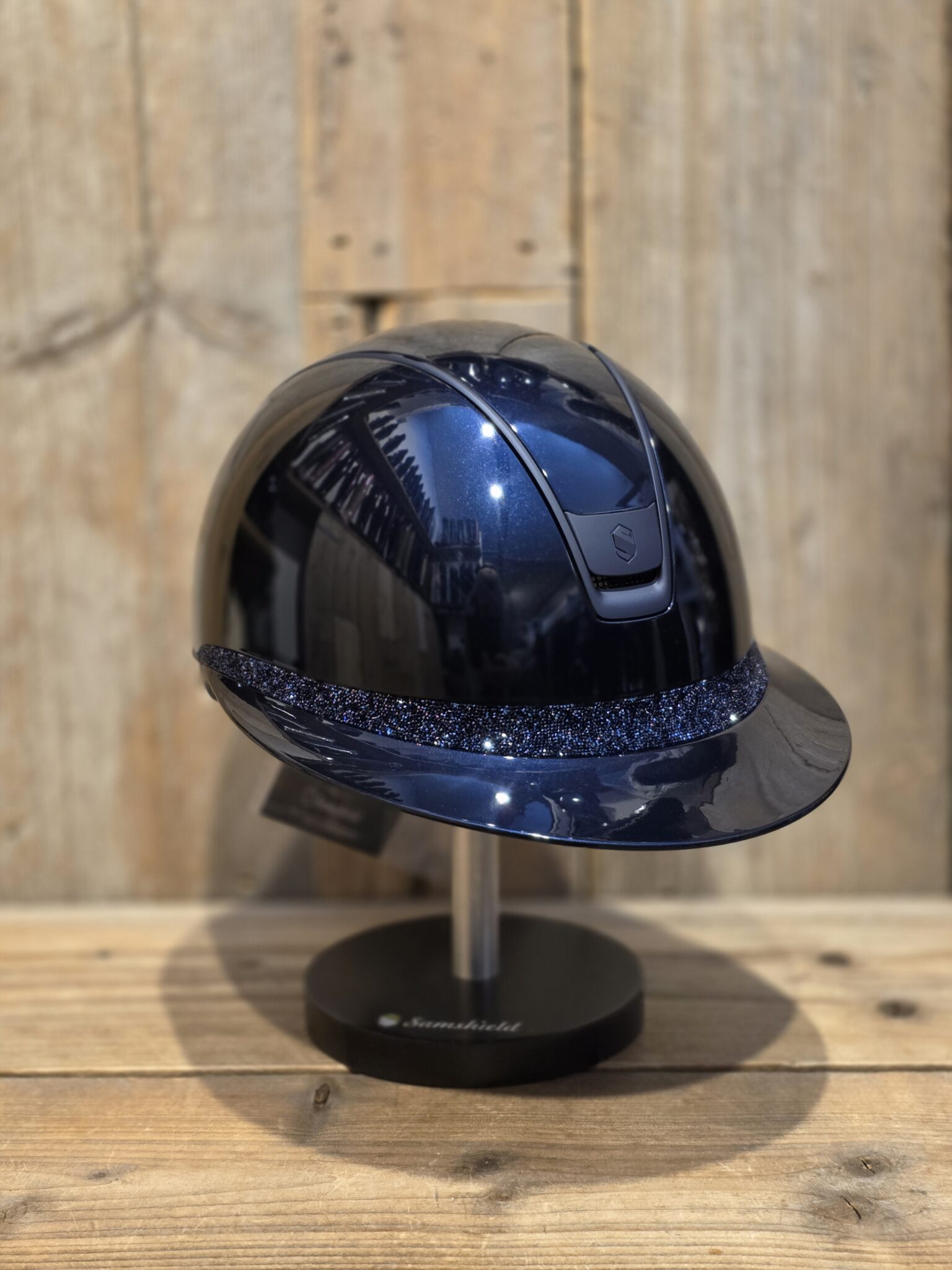 Levade Equestrian Samshield Miss Shield 2.0 Glossy FB Ultra Fine Rocks