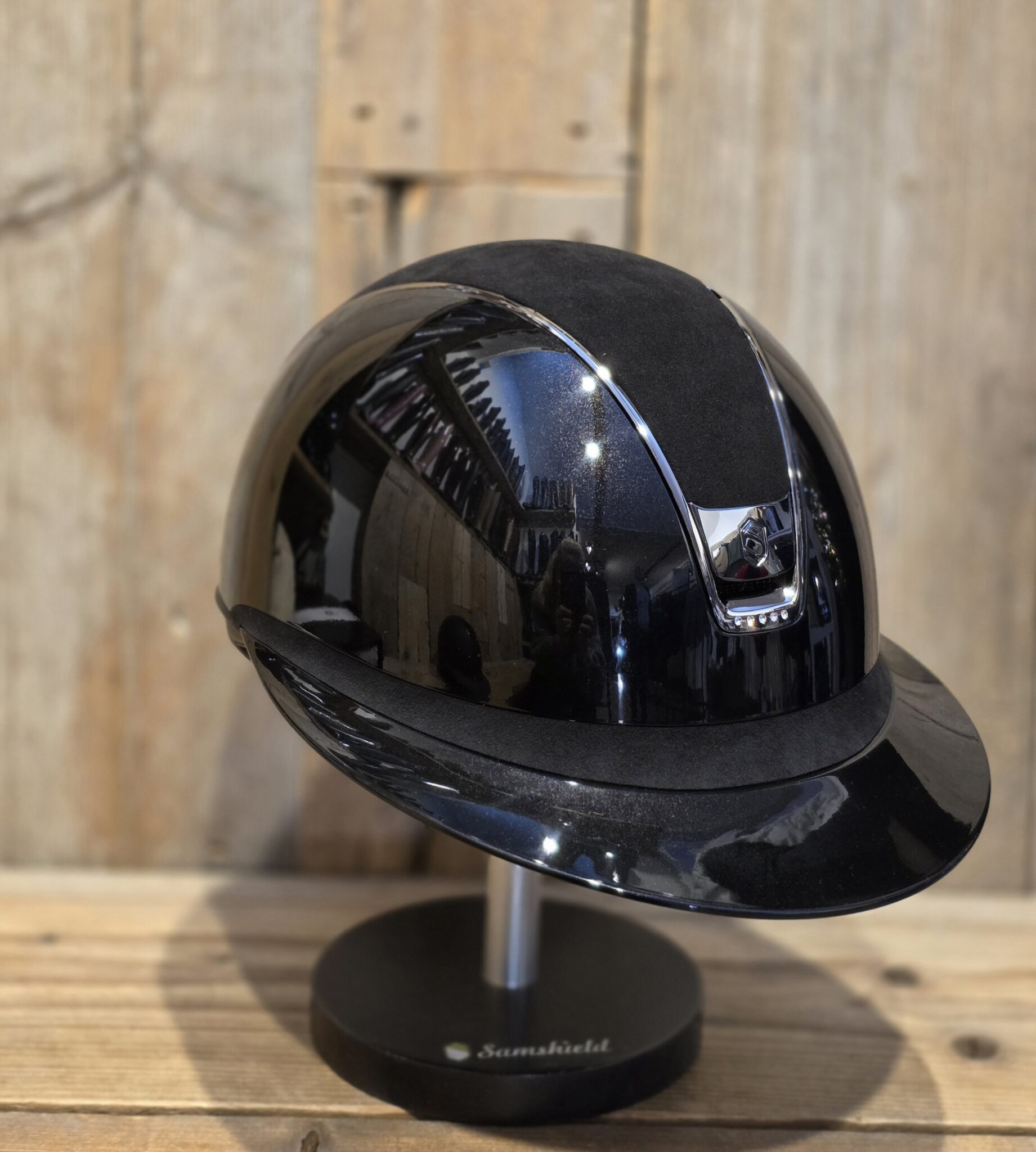 Levade Equestrian Samshield Miss Shield 2.0 Glossy Top+FB Alcantara ...